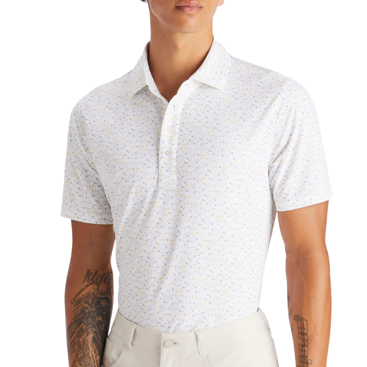 G-Fore Aye Papi Tech Pique Polo Shirt — The House of Golf