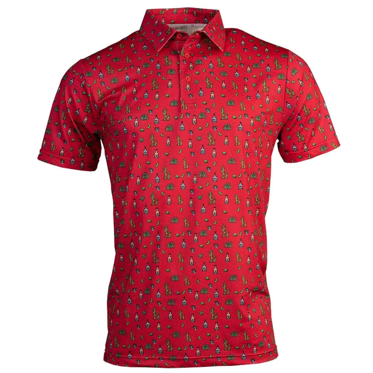 Golf Gods Cool Tech Performance Blanco Tequila Polo — The House of Golf