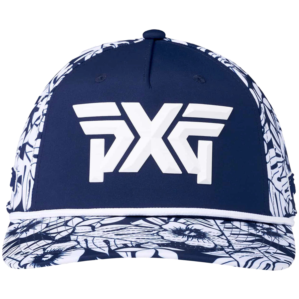 PXG LE 2025 Aloha 6 Panel Low Crown Curved Bill Snapback Cap — The ...