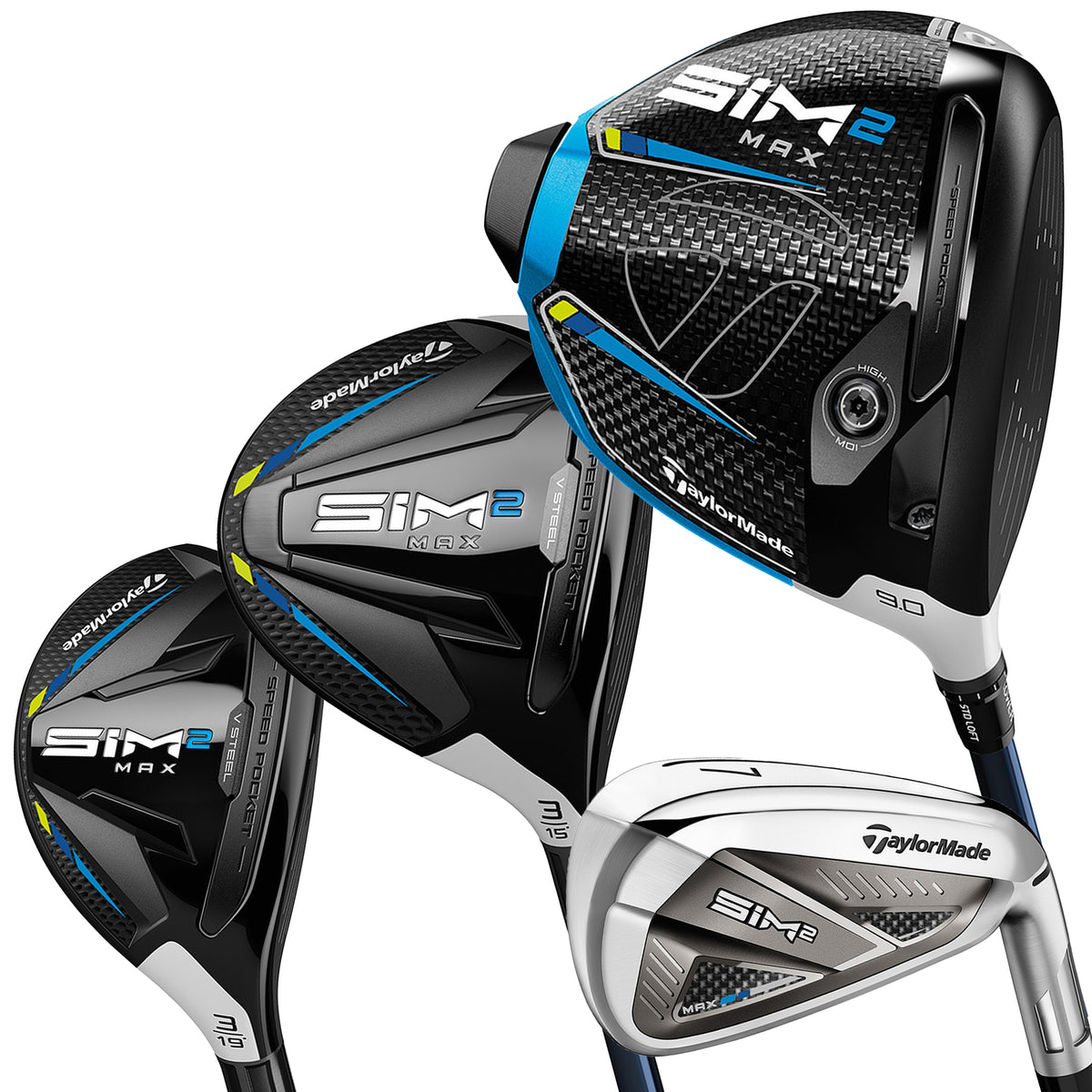 TaylorMade SIM2 Max Premium Club Set RH — The House of Golf