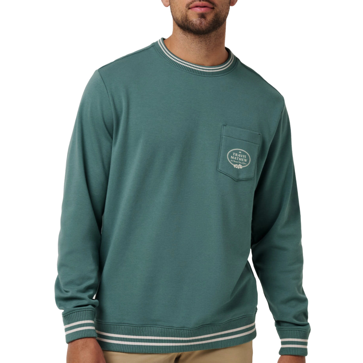 TravisMathew 2025 VIP Ticket Crew Pullover — The House of Golf