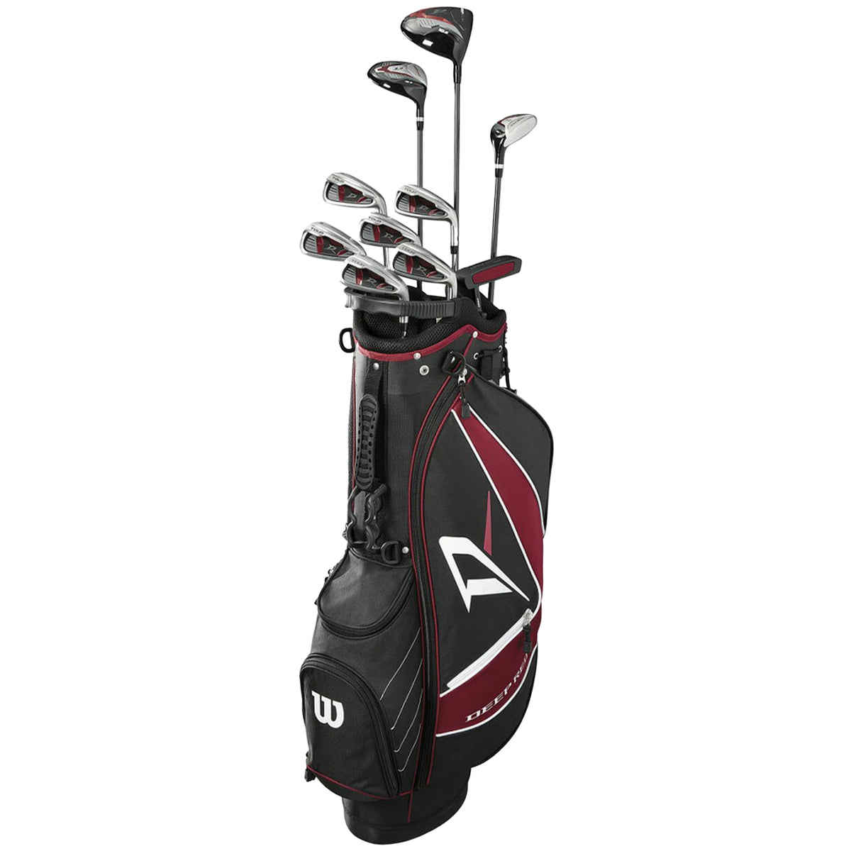 Wilson Deep Red Tour Beginners Package Steel Shafts RH — The House of Golf