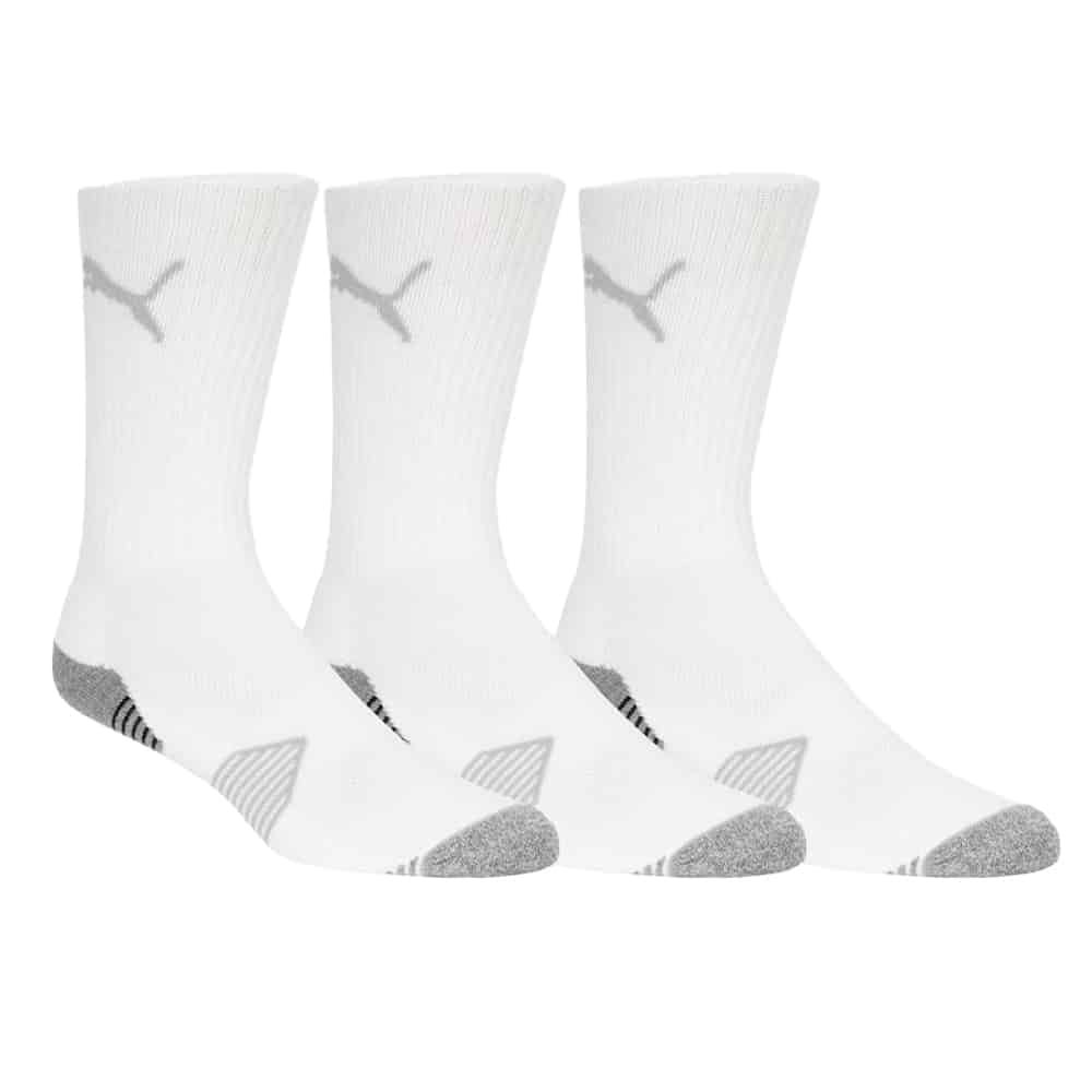 Puma Essential Crew Cut Socks 3-Pack — The House of Golf