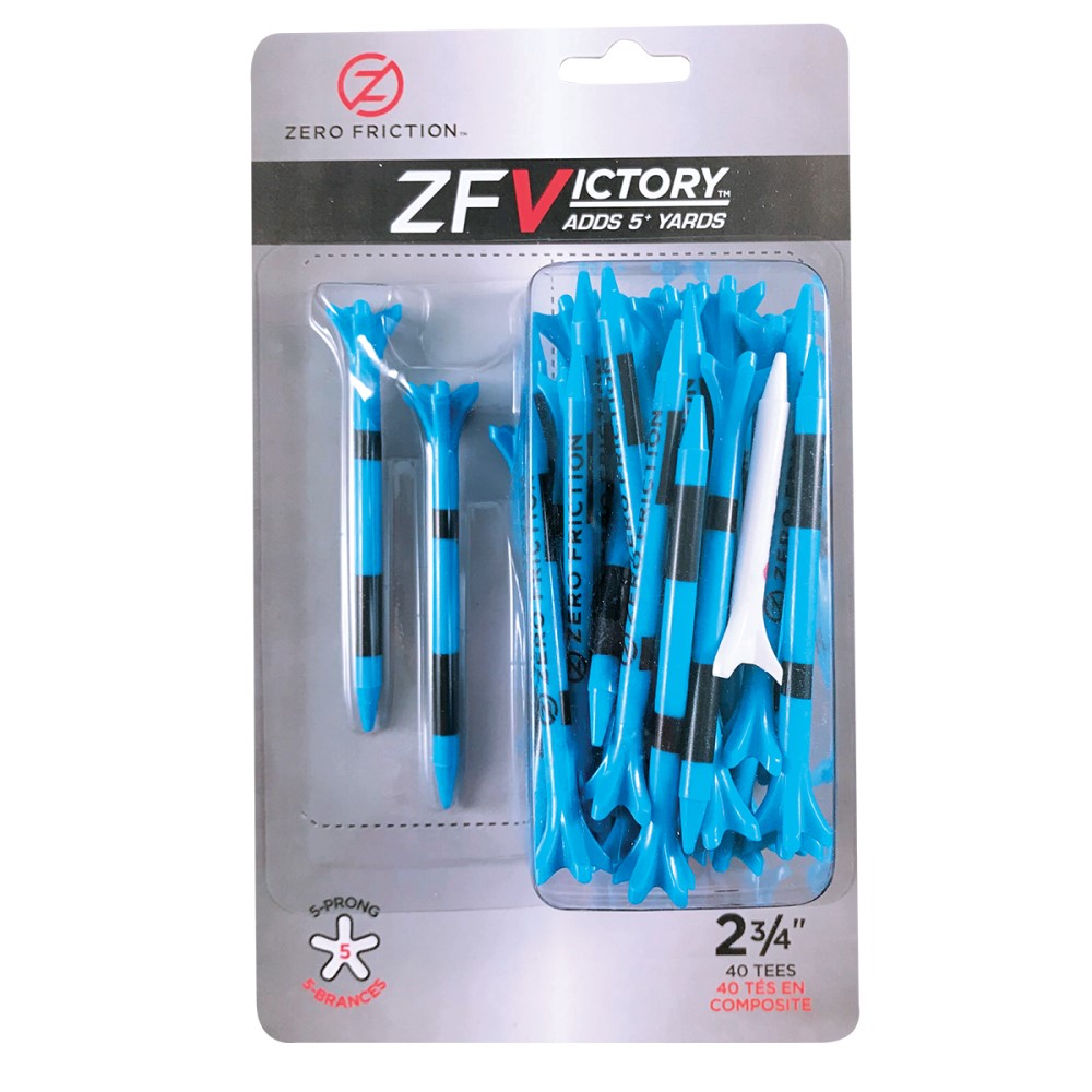 Zero Friction ZF Victory 5-Prong Golf Tees — The House of Golf